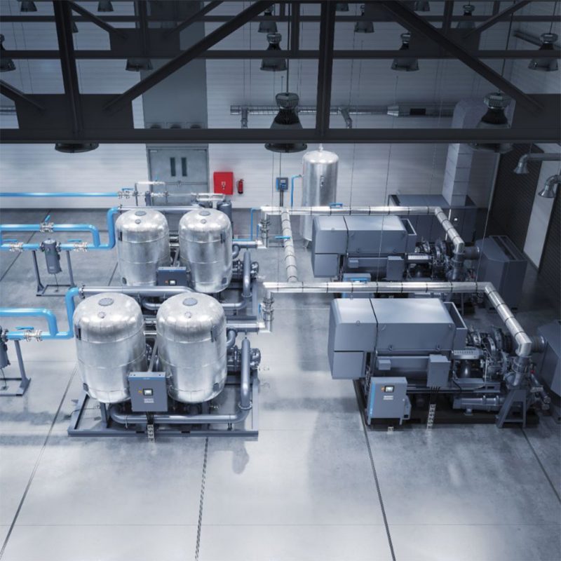 Atlas Copco GA90 Air Compressor and Spare Parts | Answk